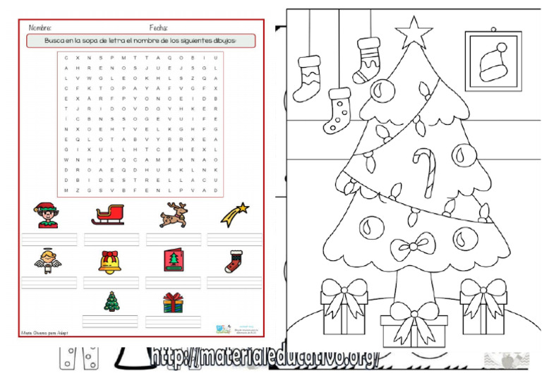 Actividad de Navidad | PDF