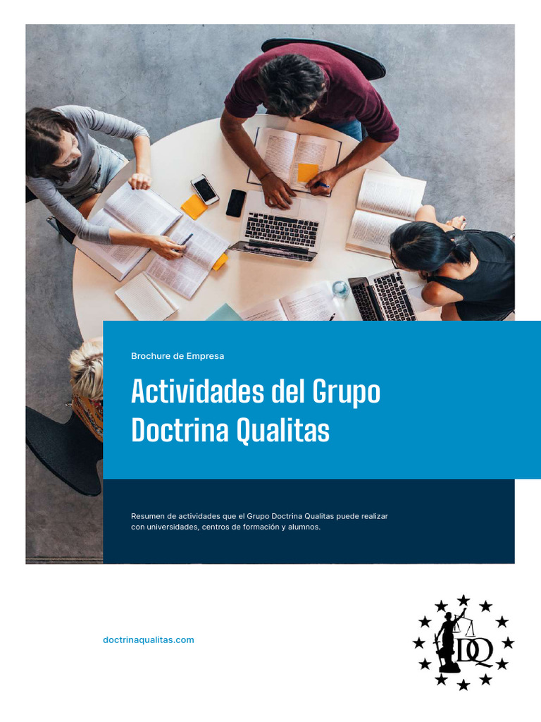 Brochure General de Actividades DQ - Universidades | PDF | Universidad | Diploma