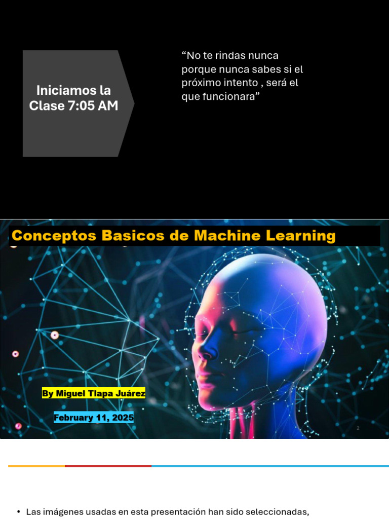 Machine Learning Supervisado No Supervisado S8 D | PDF | Aprendizaje automático | Programa de ...