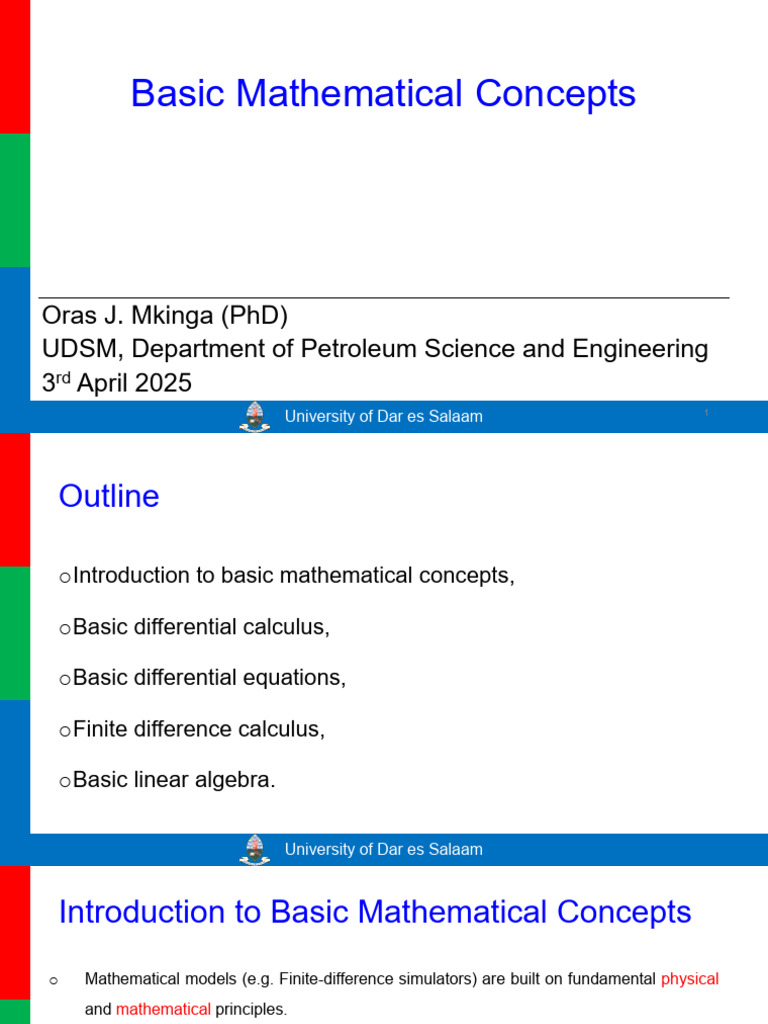 OG260-03A - Basic Mathematical Concepts | PDF | Numerical Analysis ...