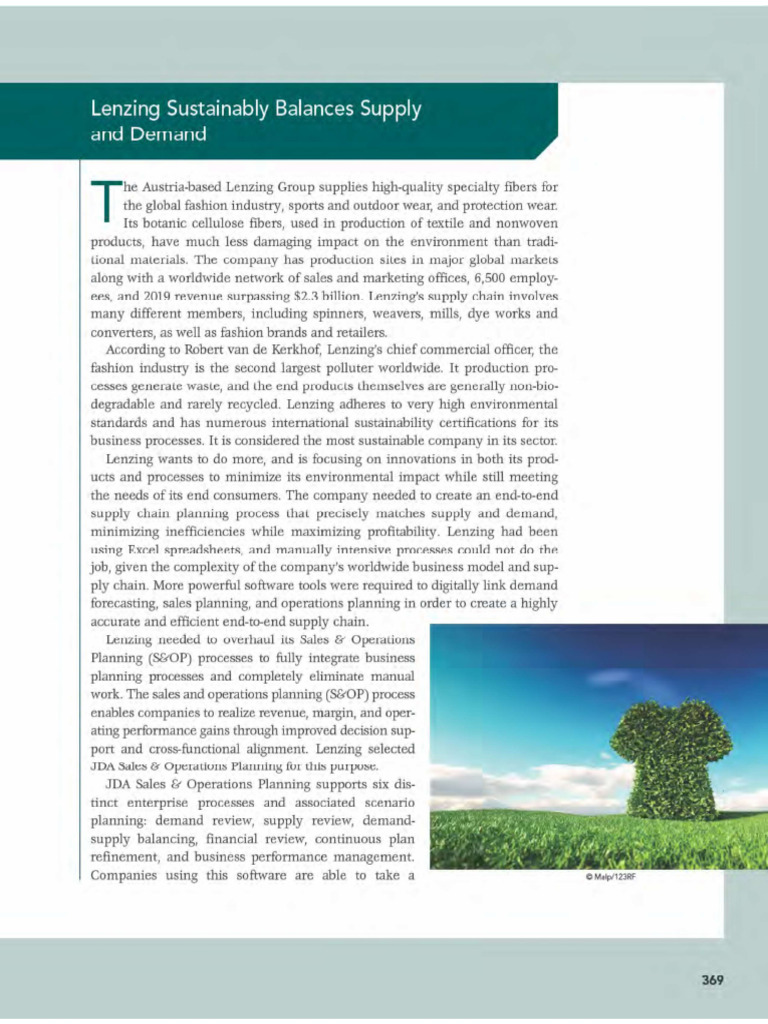 SCM Case Study For Student | PDF