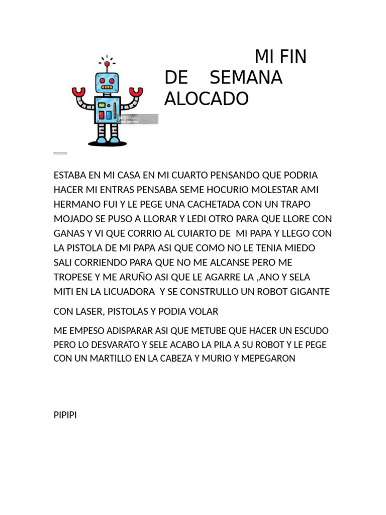 Mi Fin de Semana | PDF