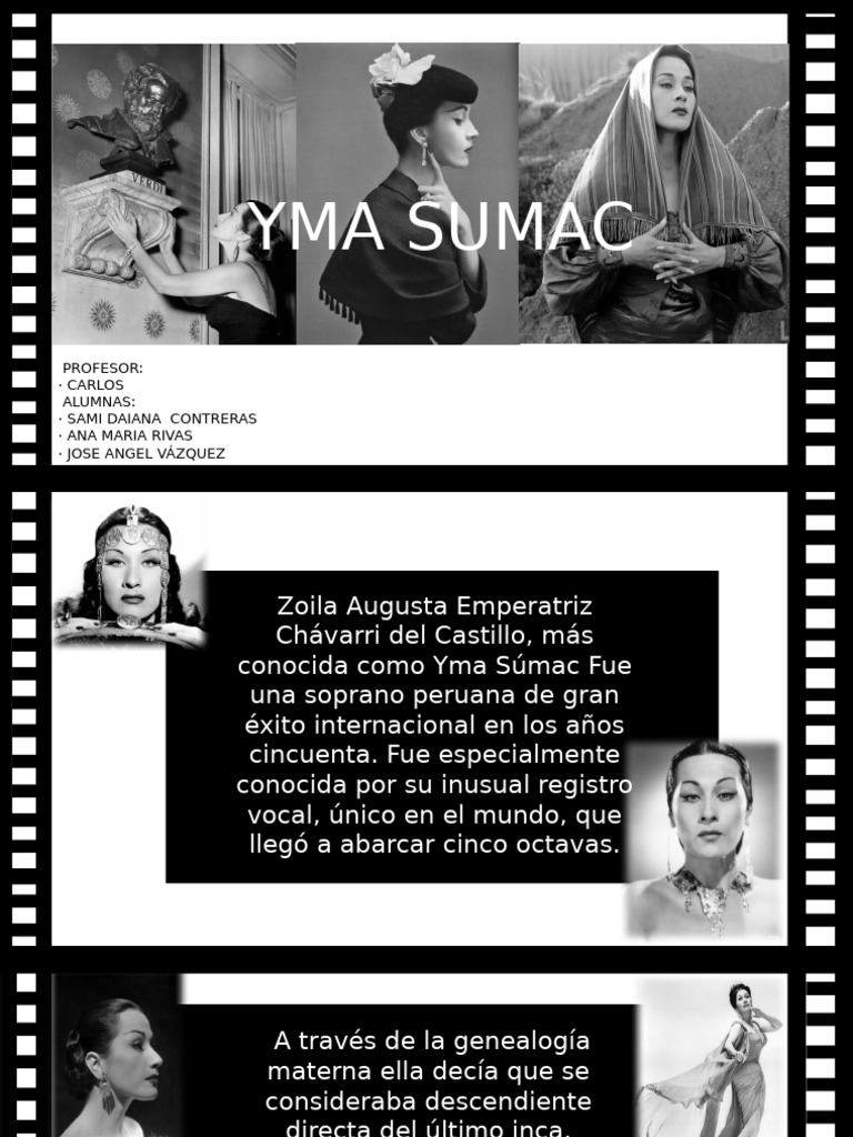 Yma Sumac: Soprano Peruana Única | PDF