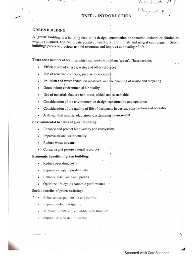 Oe Unit 1 | PDF