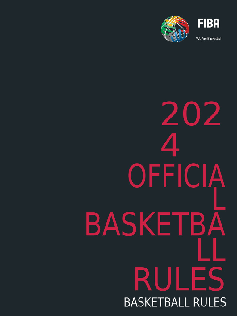 Documents Corporate Fiba Official Rules 2024 v10a | PDF | Referee ...