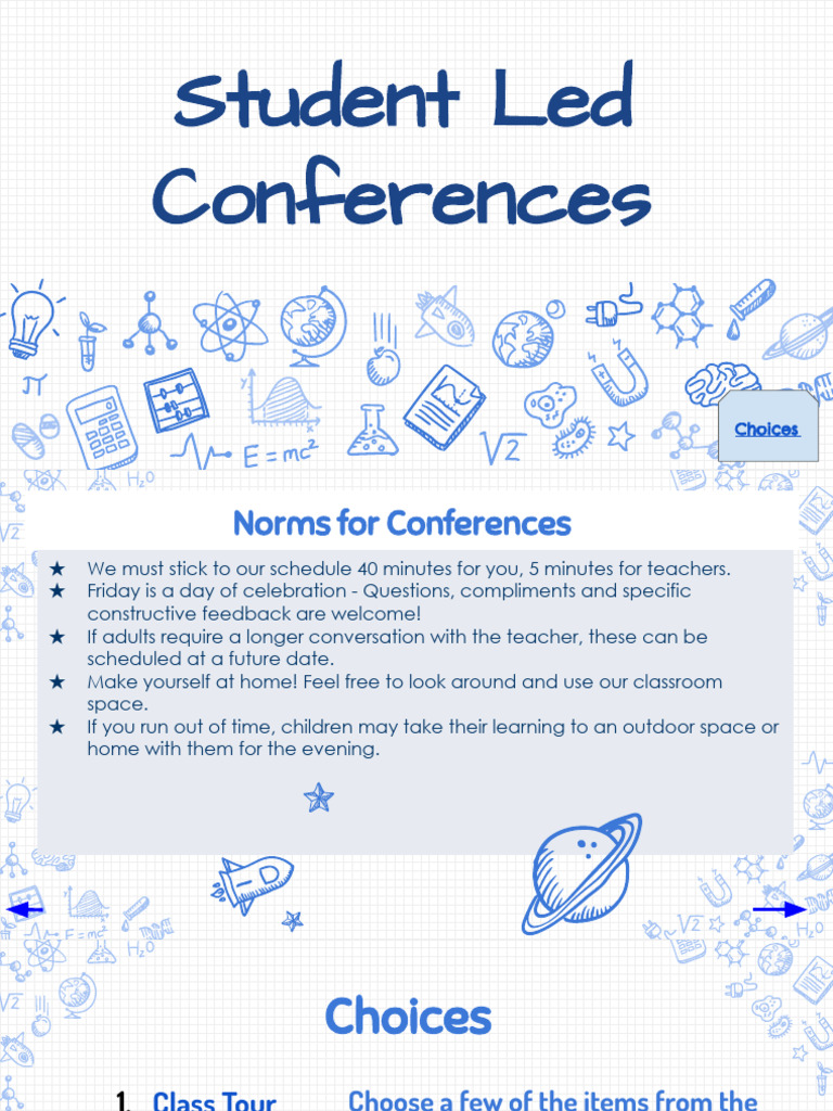 Student-Led Conferences Guide 2025 | PDF | Thought | Human Communication
