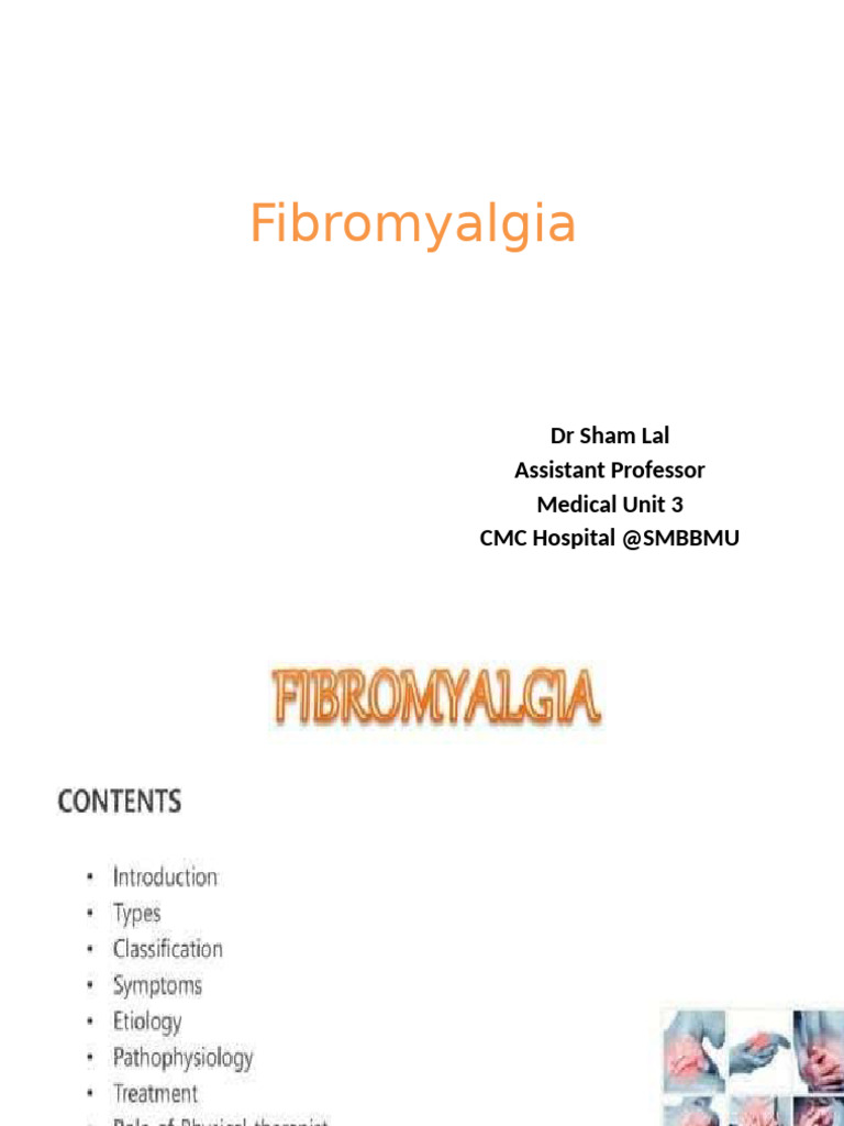 Fibromyalgia | PDF