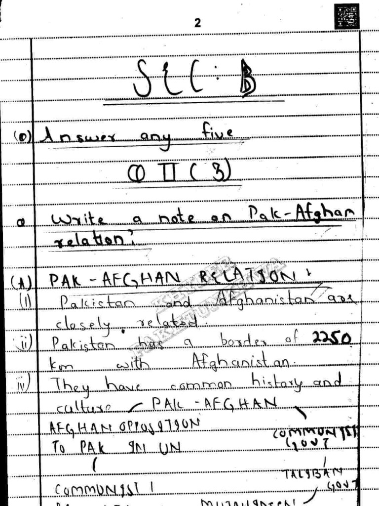 10th Pak Studies | PDF