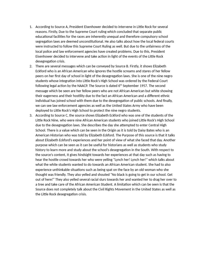 Paper 1 Task - Nived Menon | PDF | Racial Segregation In The United ...