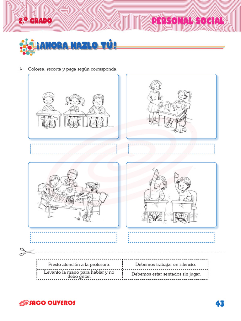 PS Tema 1 Normas de convivencia (2) | PDF