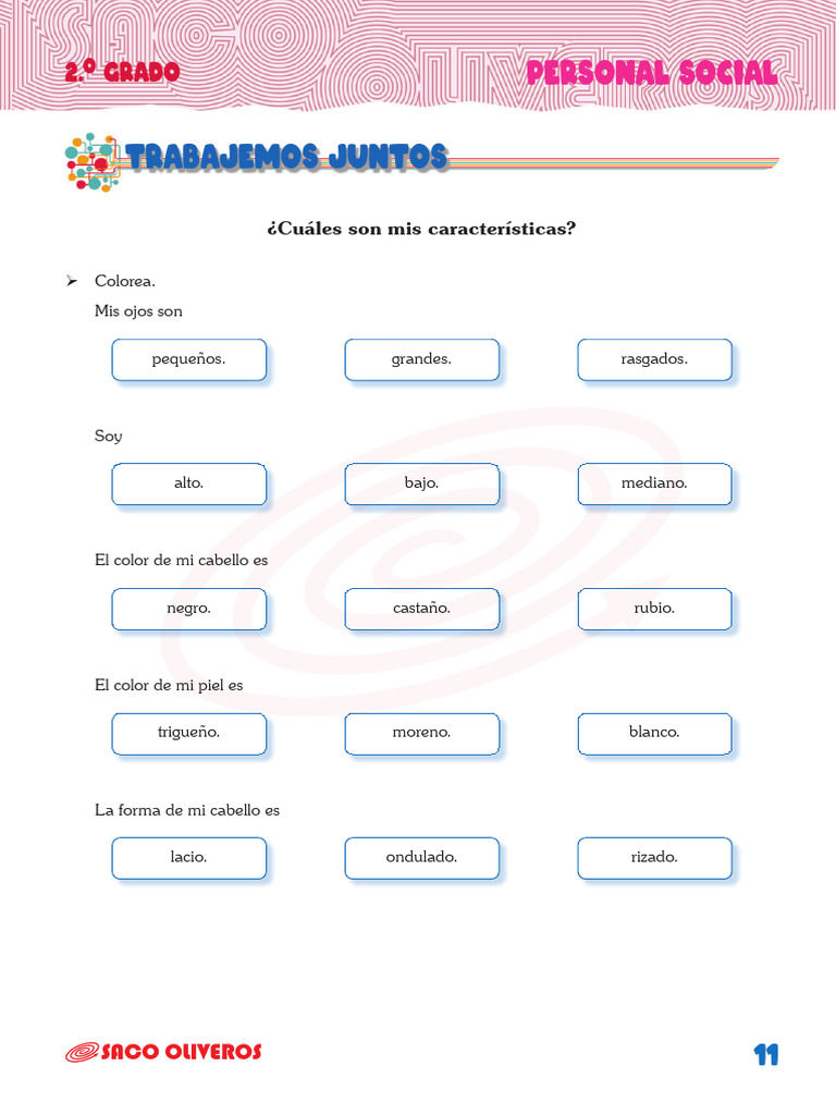 PS Tema 3 Mis Características Físicas | PDF