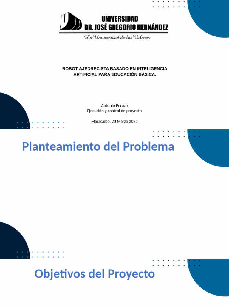 Presentación de Ejecuacion y Control de Proyecto | PDF