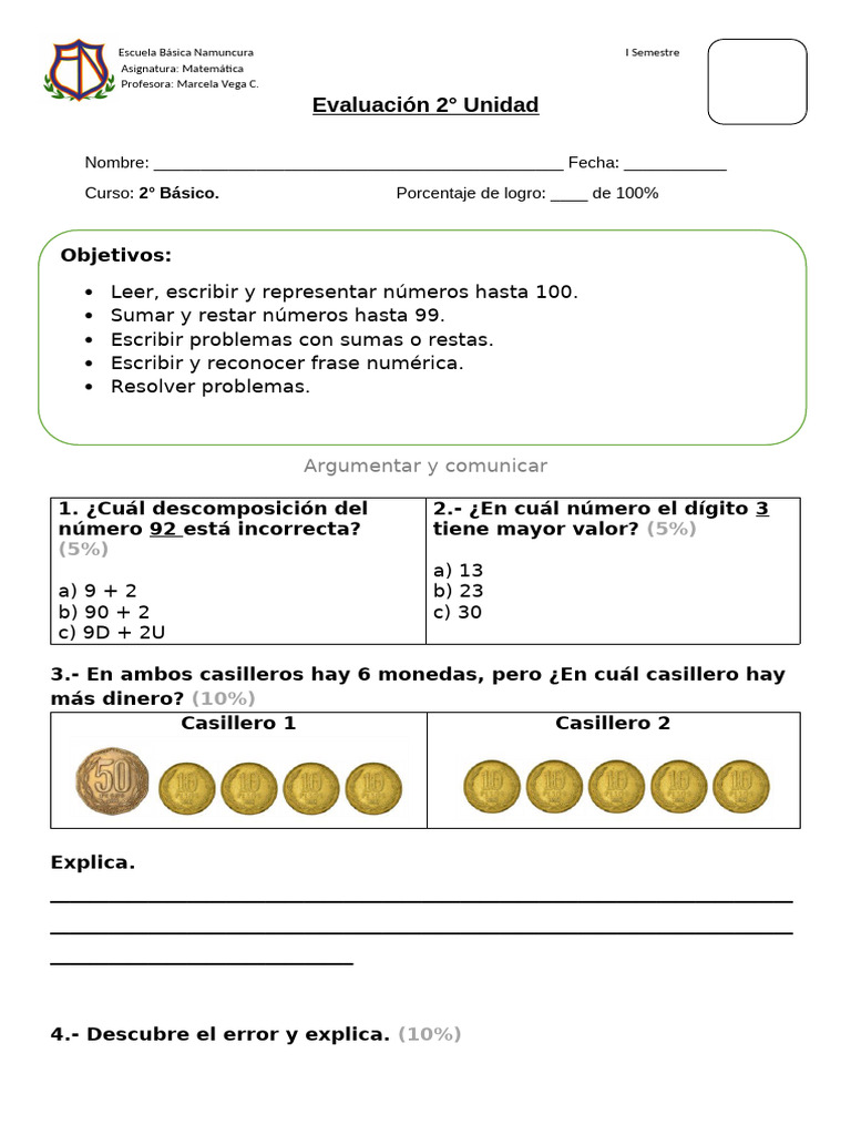 Ev. Mate 2° U.2 | PDF