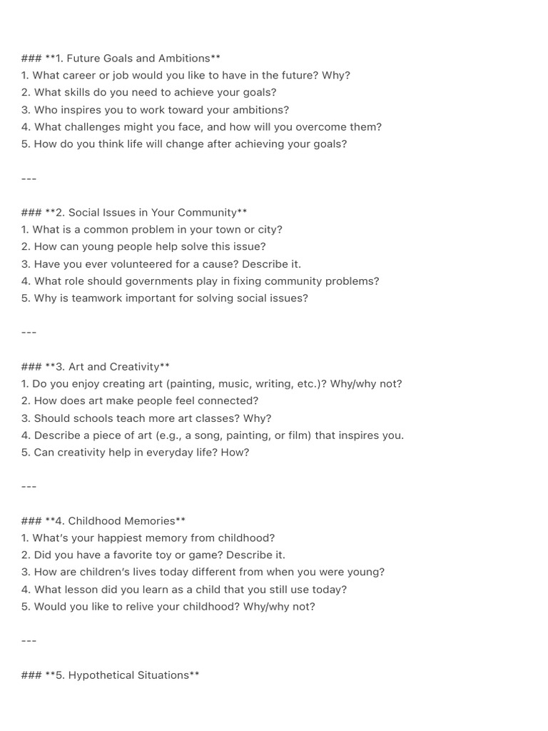 1. Future Goals and Ambitions | PDF | Creativity | Behavior Modification