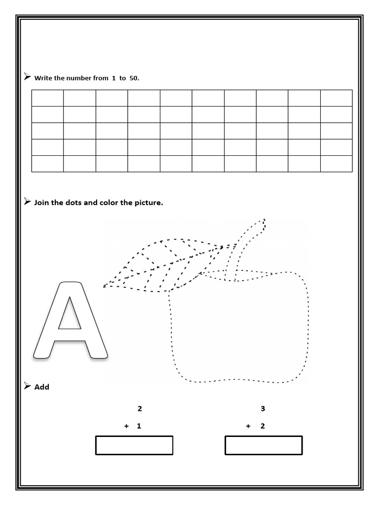 Math Nursary | PDF