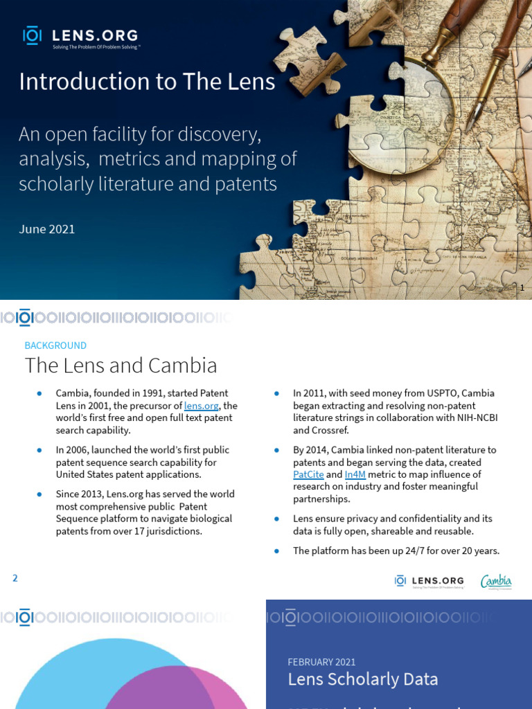 Research4Life The Lens Intro Presentation | PDF | Data Management ...