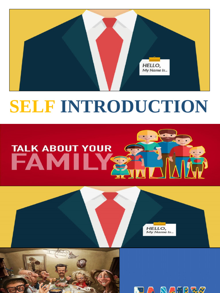 Self Introduction Part B My Family | PDF