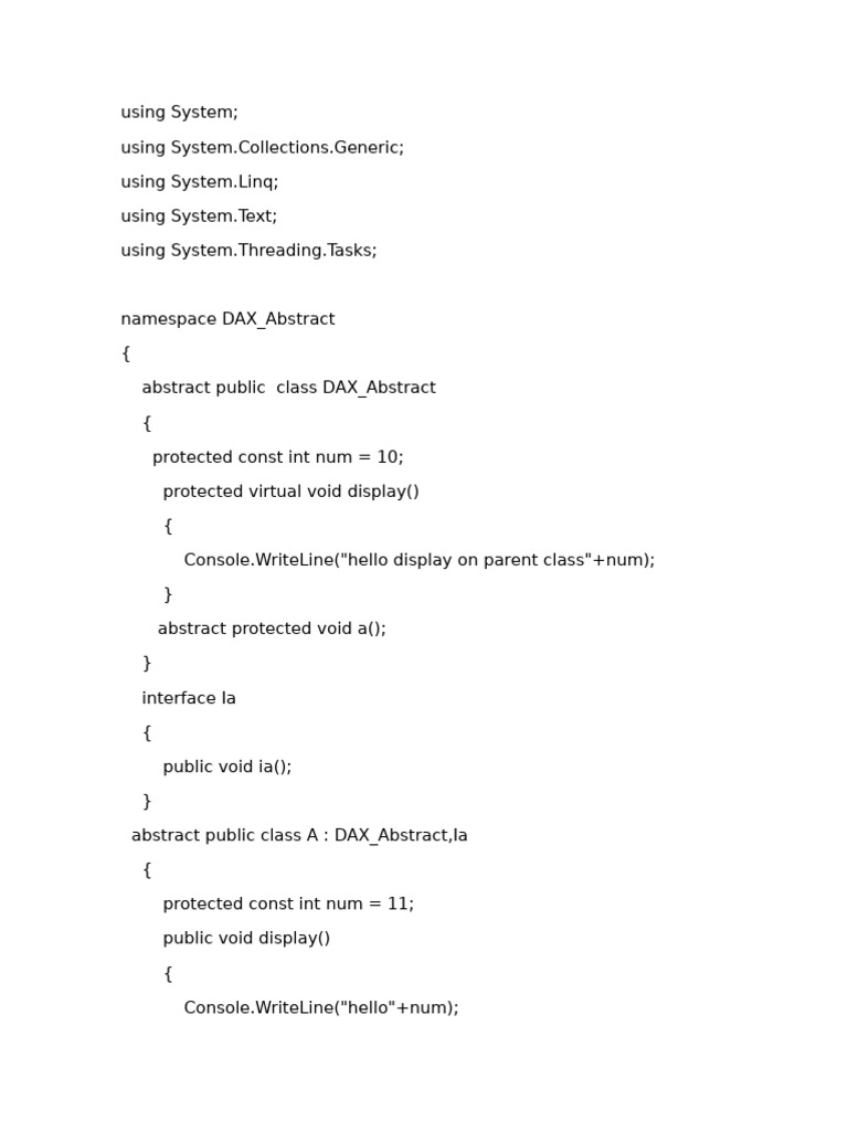 Abstract | PDF | Namespace | Object (Computer Science)