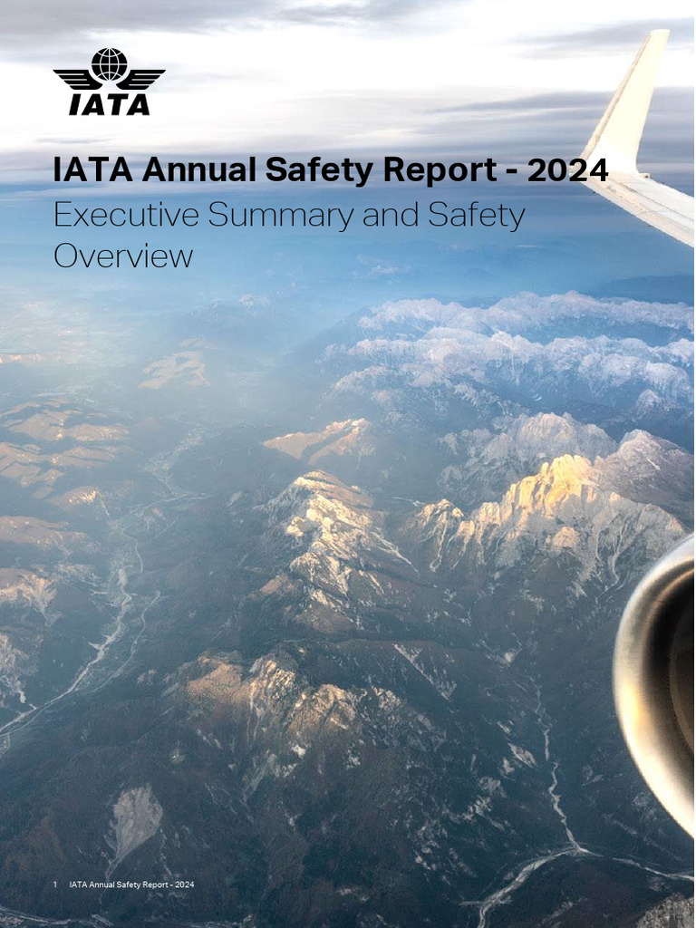 IATA Safety Report Access Guide | PDF | Aviation Accidents And ...