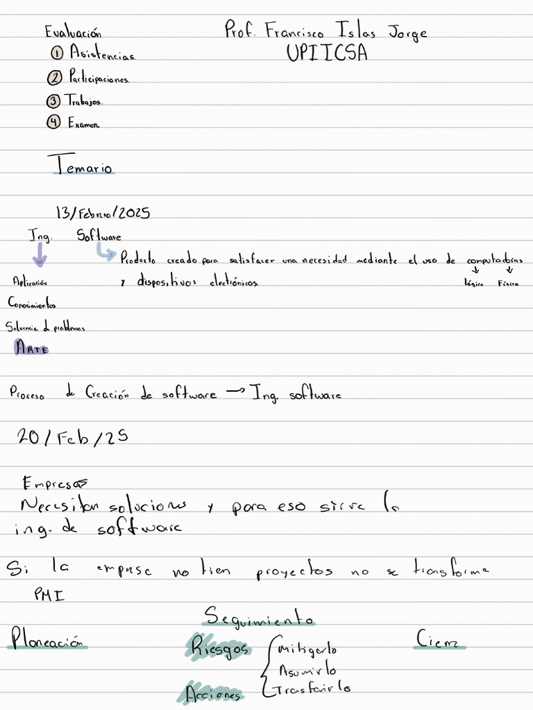 Fundamentos de Ingeniería de Software - 250320 - 221515 | PDF