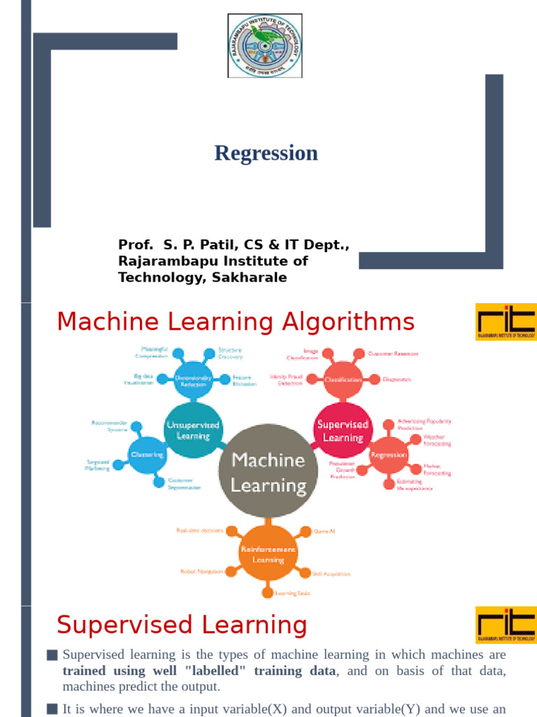 1-Introduction to Regression | PDF | Dependent And Independent Variables | Regression Analysis