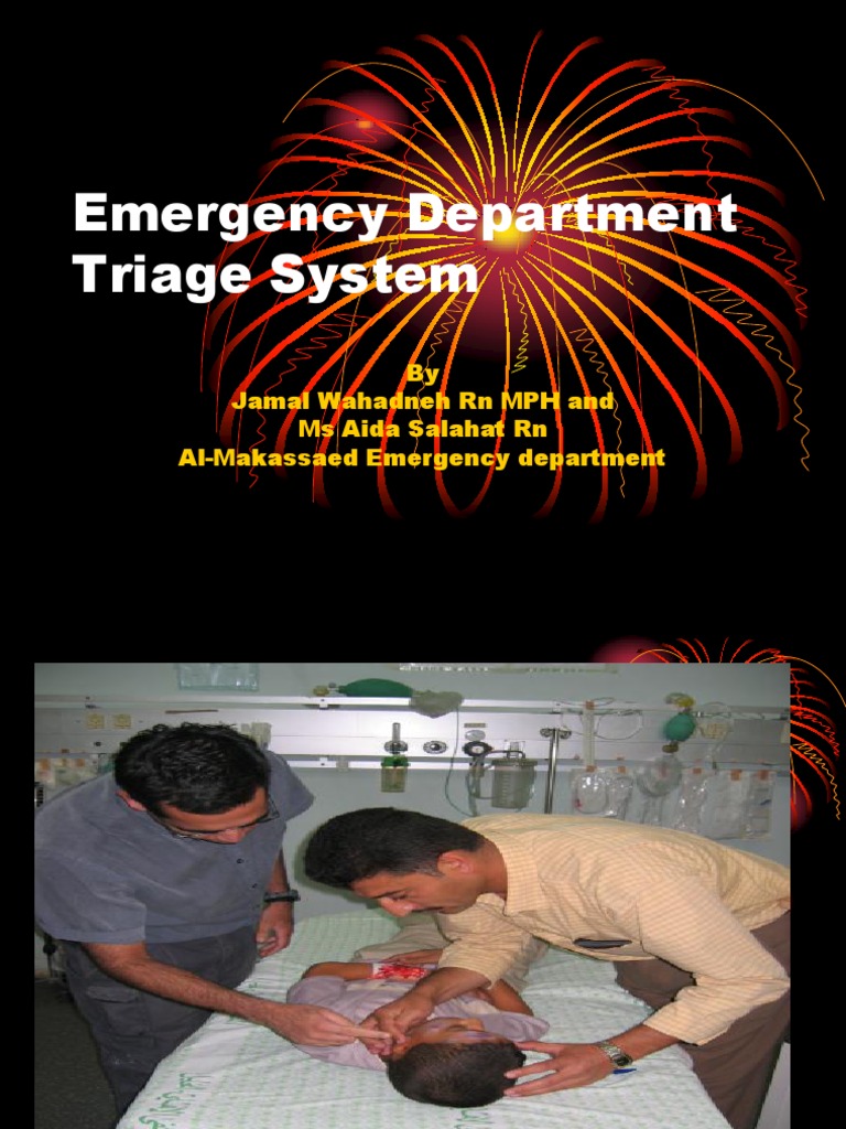 Triage | PDF | Emergency Department | Health Care