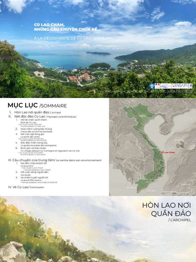 Présentation WORKSHOP Cù Lao Chàm | PDF
