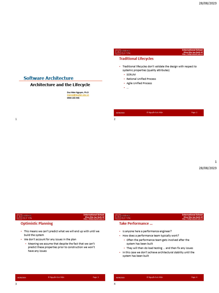 Software Architecture & Design 2 | PDF | Retail