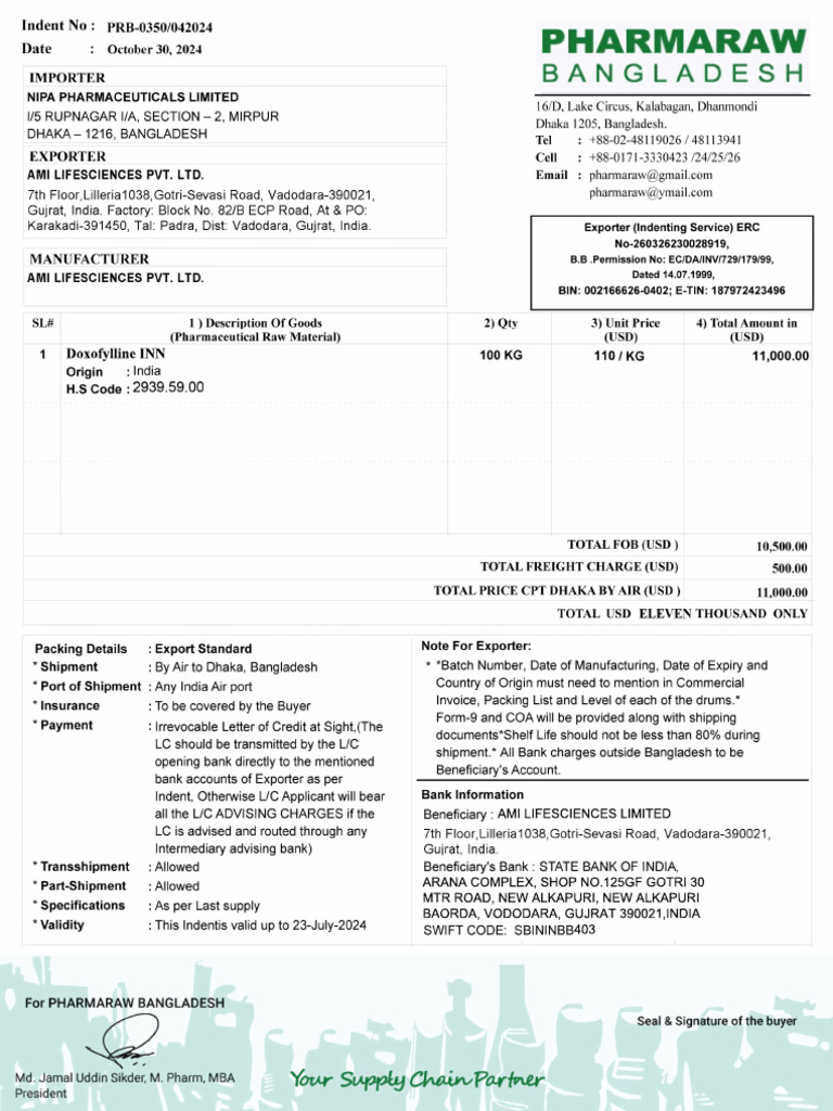 Nipa Doxofylline | PDF