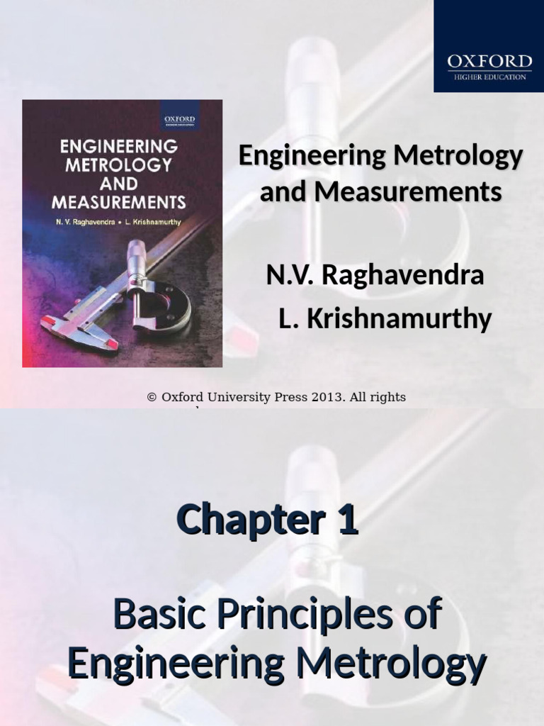1-Basic Principles of Engineering Metrology | PDF | Accuracy And Precision | Observational Error