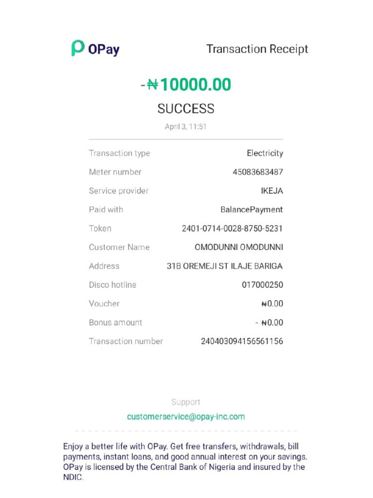 Utility Bill | PDF