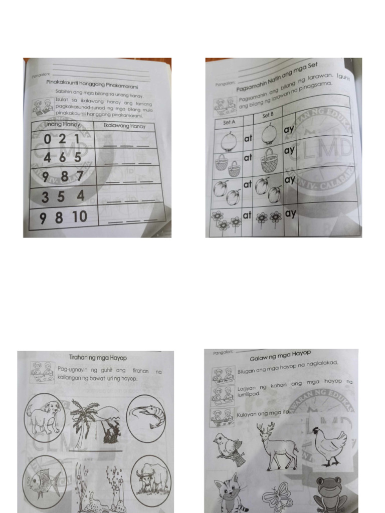 Grade 1 Worksheet | PDF