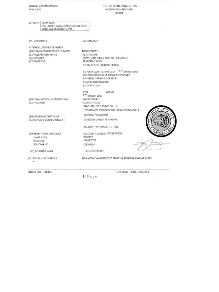 maybank receipt | PDF