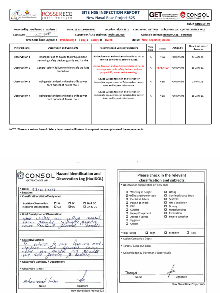 Whse Sir 04 | PDF | Occupational Safety And Health | Workplace