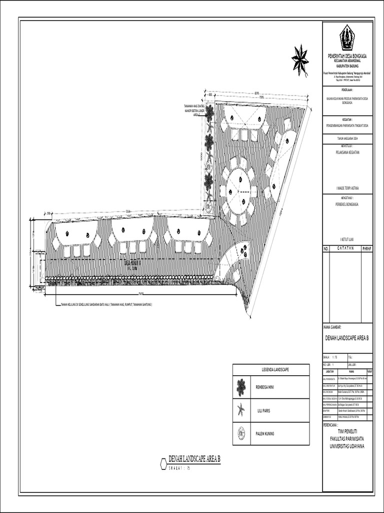 Denah Landscape Area B | PDF