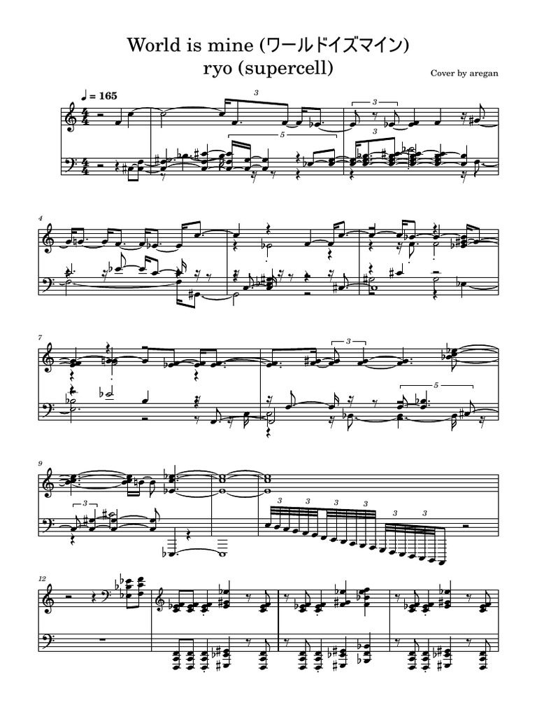 World Is Mine Cover Analysis | PDF | Popular Music | Pop Music
