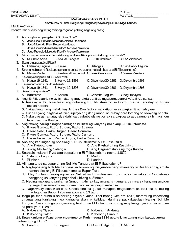 Mahabang-Pagsusulit-Talambuhay-Kaligirang-Pangkasaysayan-at-Mga-Tauhan ...