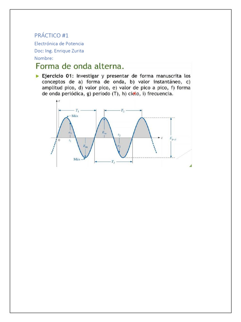 Práctico Electronica | PDF