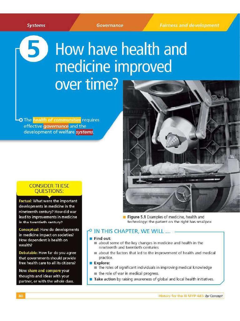 Health and Medicine MYP by Concept M4-5 | PDF