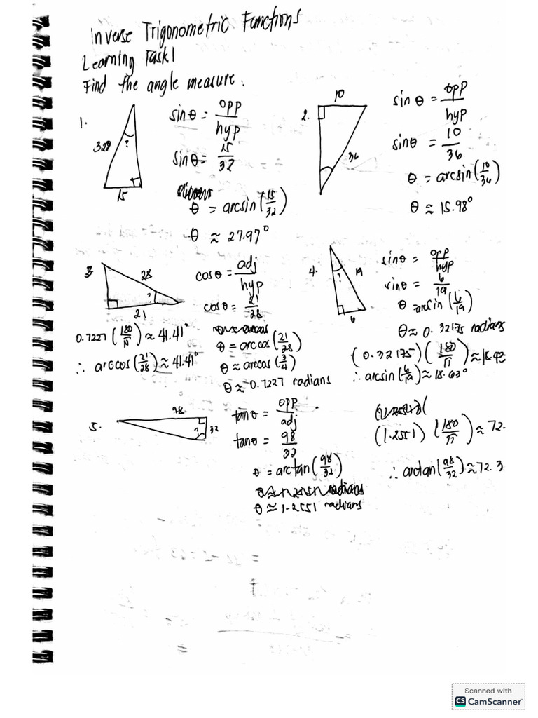 Inverse Trigonometrics | PDF