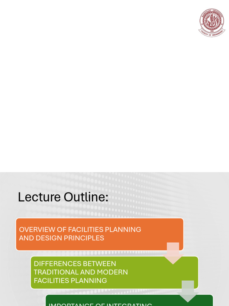 Chapter1 - Introduction To Modern Facilities Planning and Design | PDF ...
