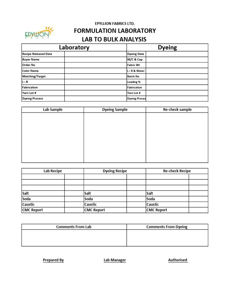 RFT SHEET | PDF