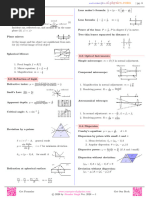 Class 10 Physics Formula Sheet | PDF | Electrical Resistance And ...