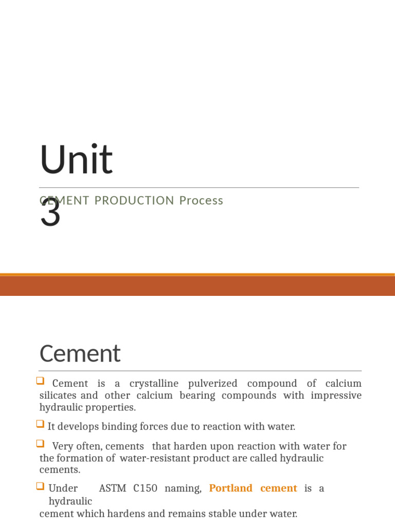 Cement Production | PDF | Cement | Combustion