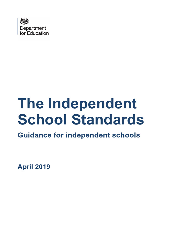 Independent_School_Standards_Guidance | PDF | Teachers | Curriculum