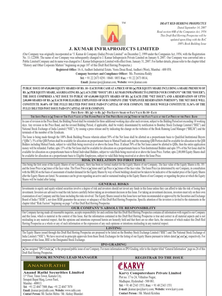Building Infrastructure for Growth: J. Kumar Infraprojects Limited ...
