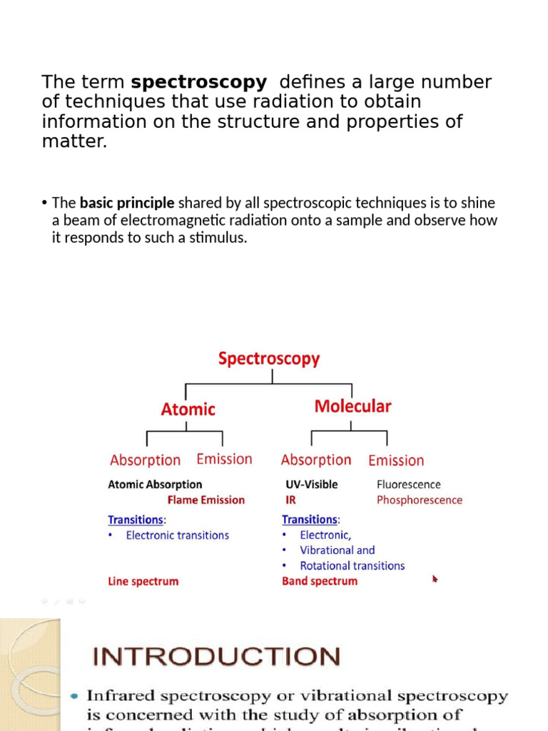 Presentation Spectro Raw | PDF