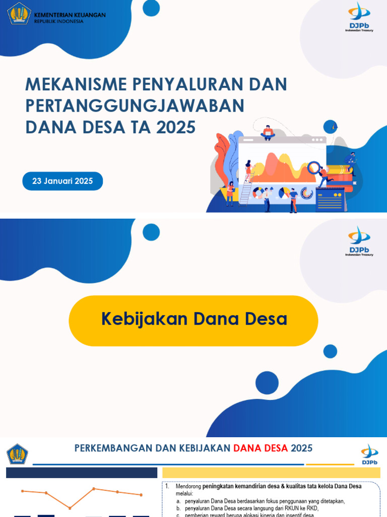 Mekanisme Penyaluran Dana Desa Tahun 2025 | PDF