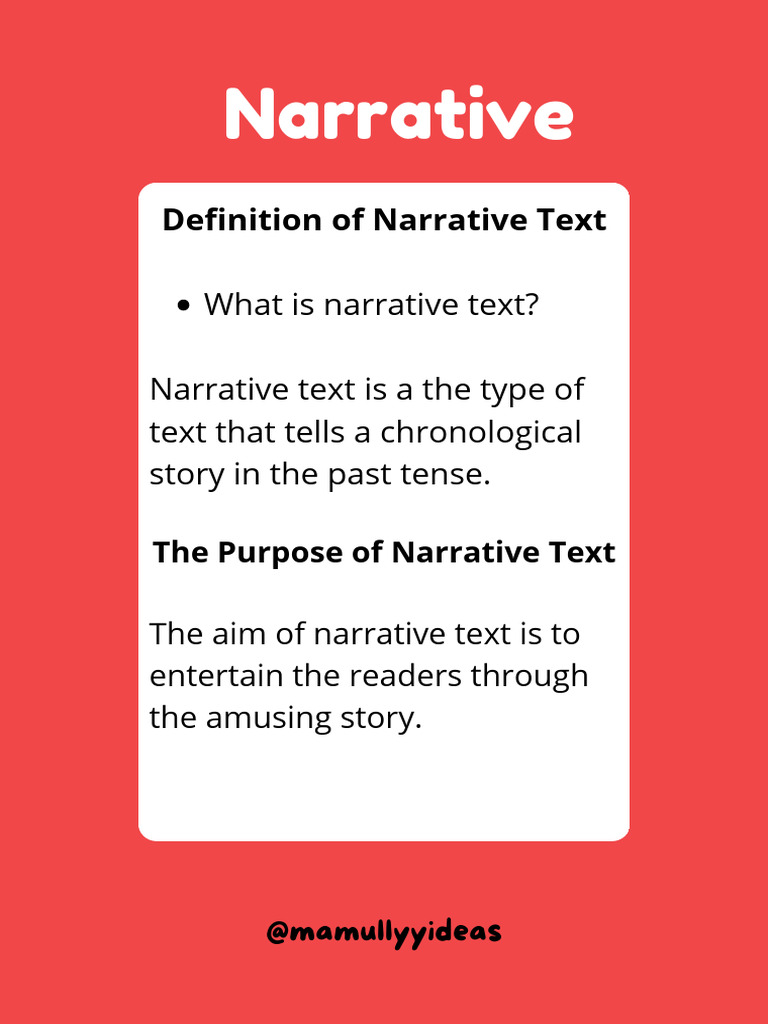 Narrative Writing Poster | PDF