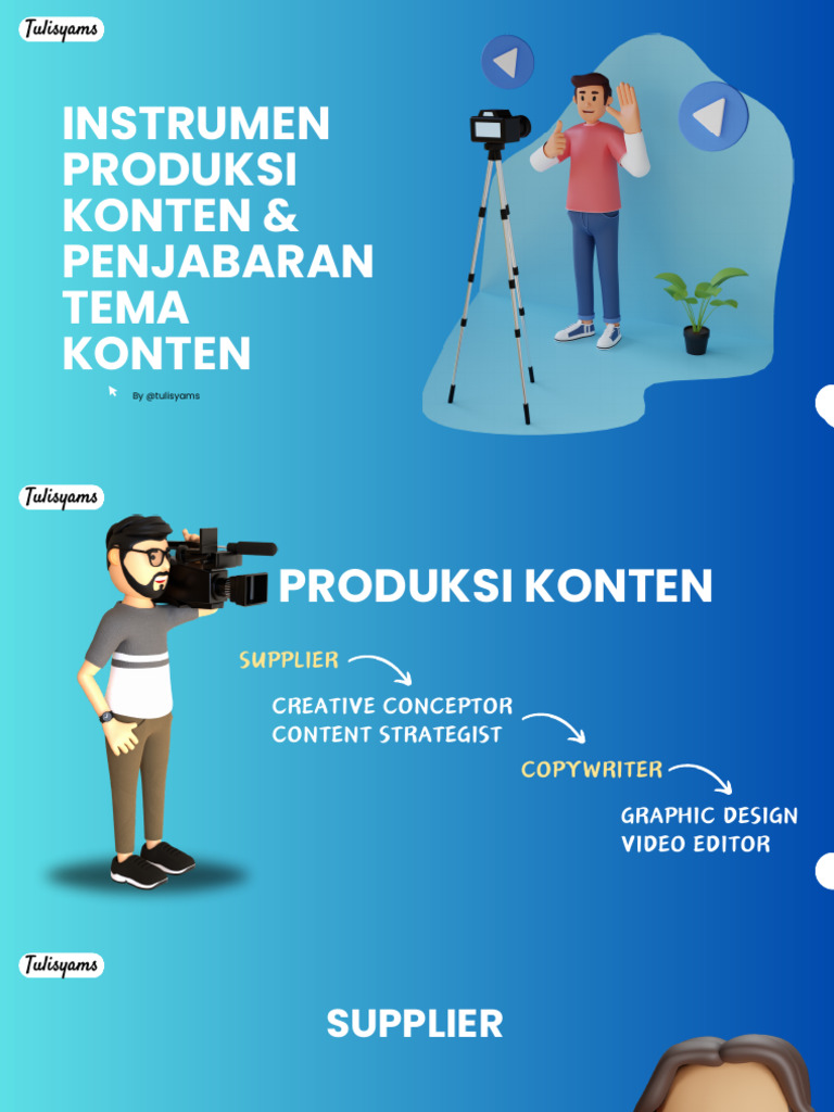 Konten Kreator - Penjabaran tema konten | PDF
